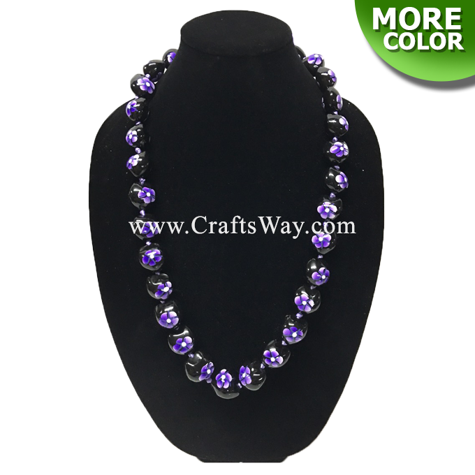 40" Silk Jasmine / Bozu / Fern Lei - CraftsWay.,LLC Artificial Flowers ...