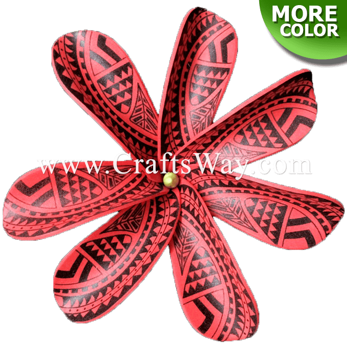 Foam Tiare Flower - CraftsWay.,LLC Artificial Flowers & Crafts Items