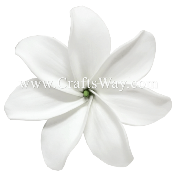 Foam Tiare Flower - CraftsWay.,LLC Artificial Flowers & Crafts Items